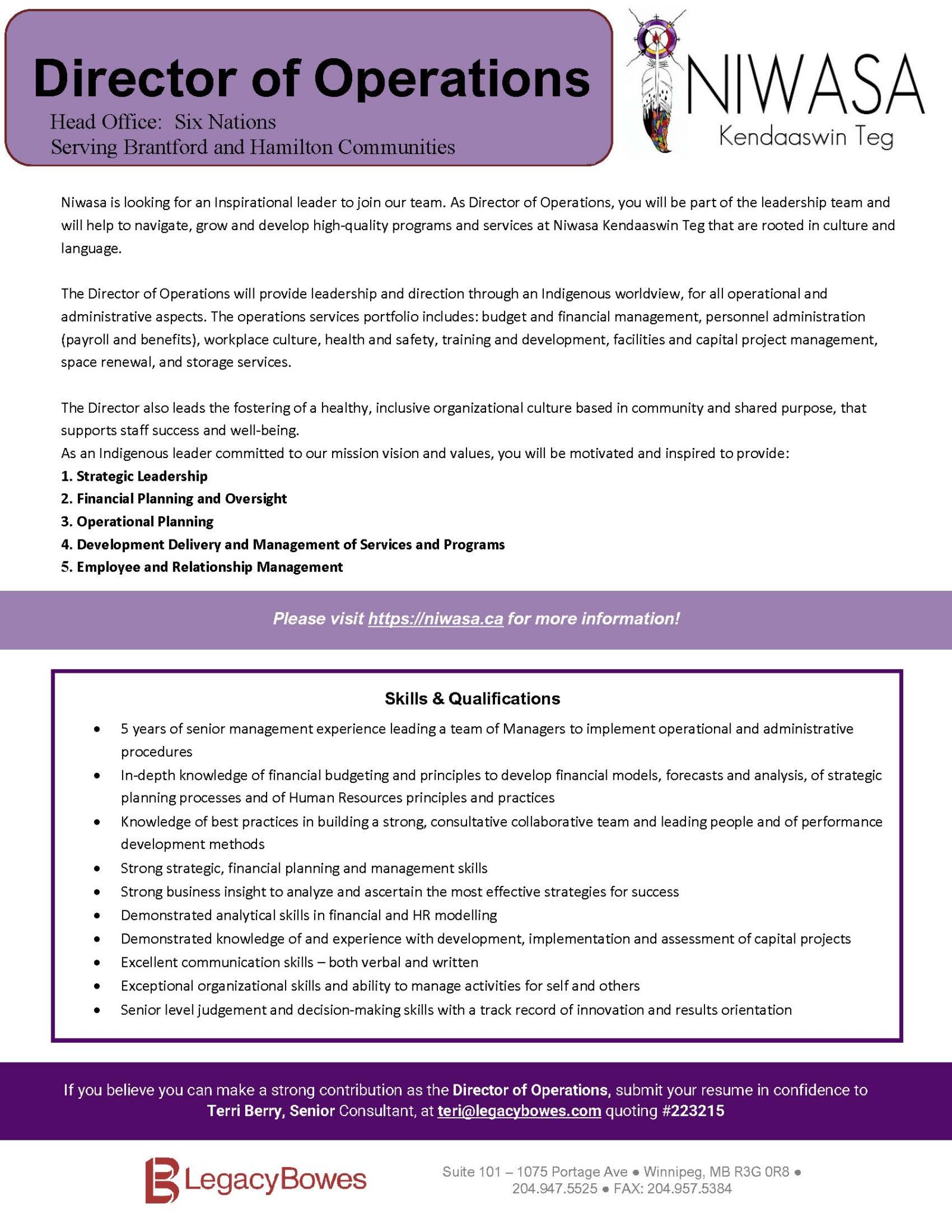 Careers – Niwasa Kendaaswin Teg