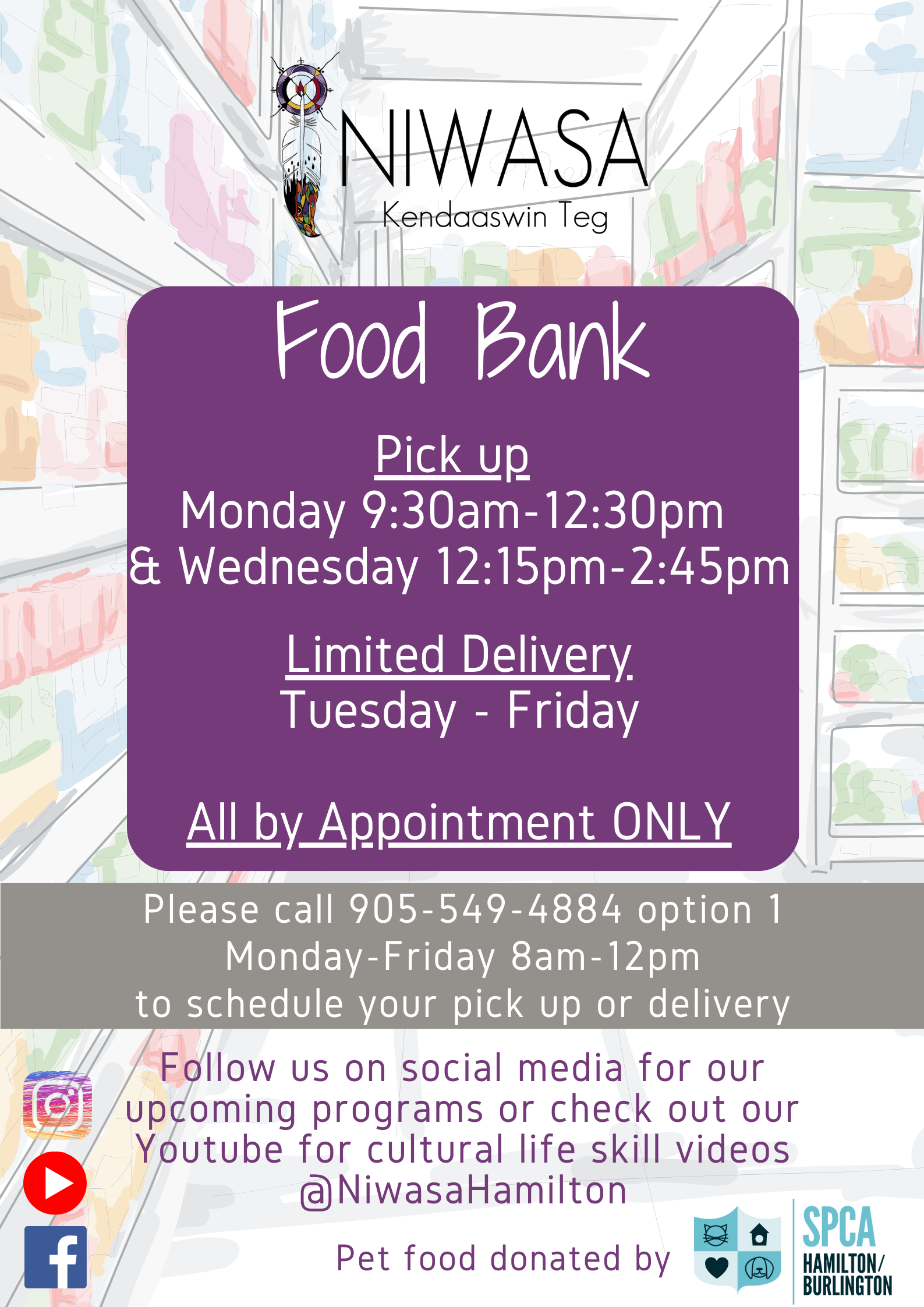 Food Bank – Niwasa Kendaaswin Teg